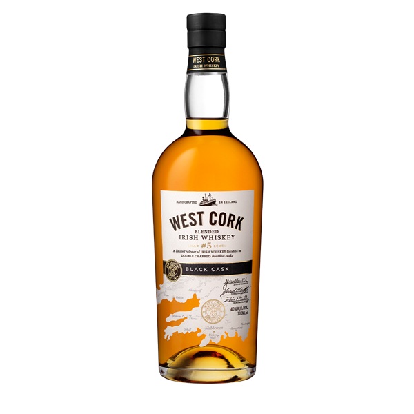 West Cork Black Cask Irish Whiskey (70cl) - Castle Off-Licence